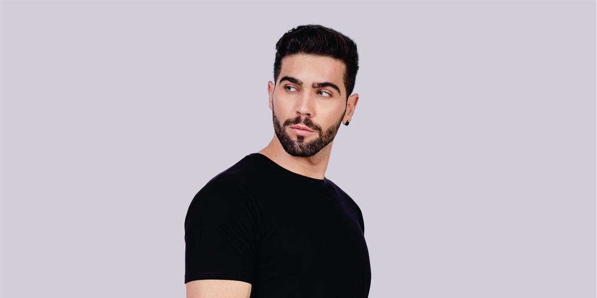 Men's Half Sleeve Co-Ord Set (Black) – ecott